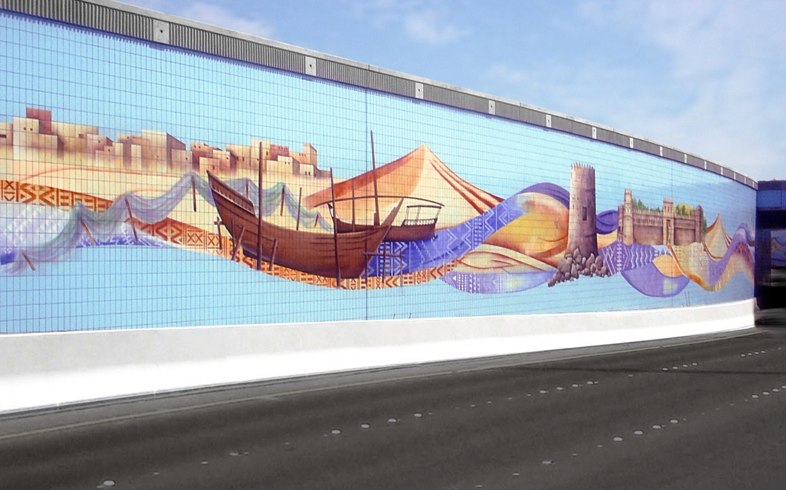 Abu Dhabi Corniche Underpasses - Lever